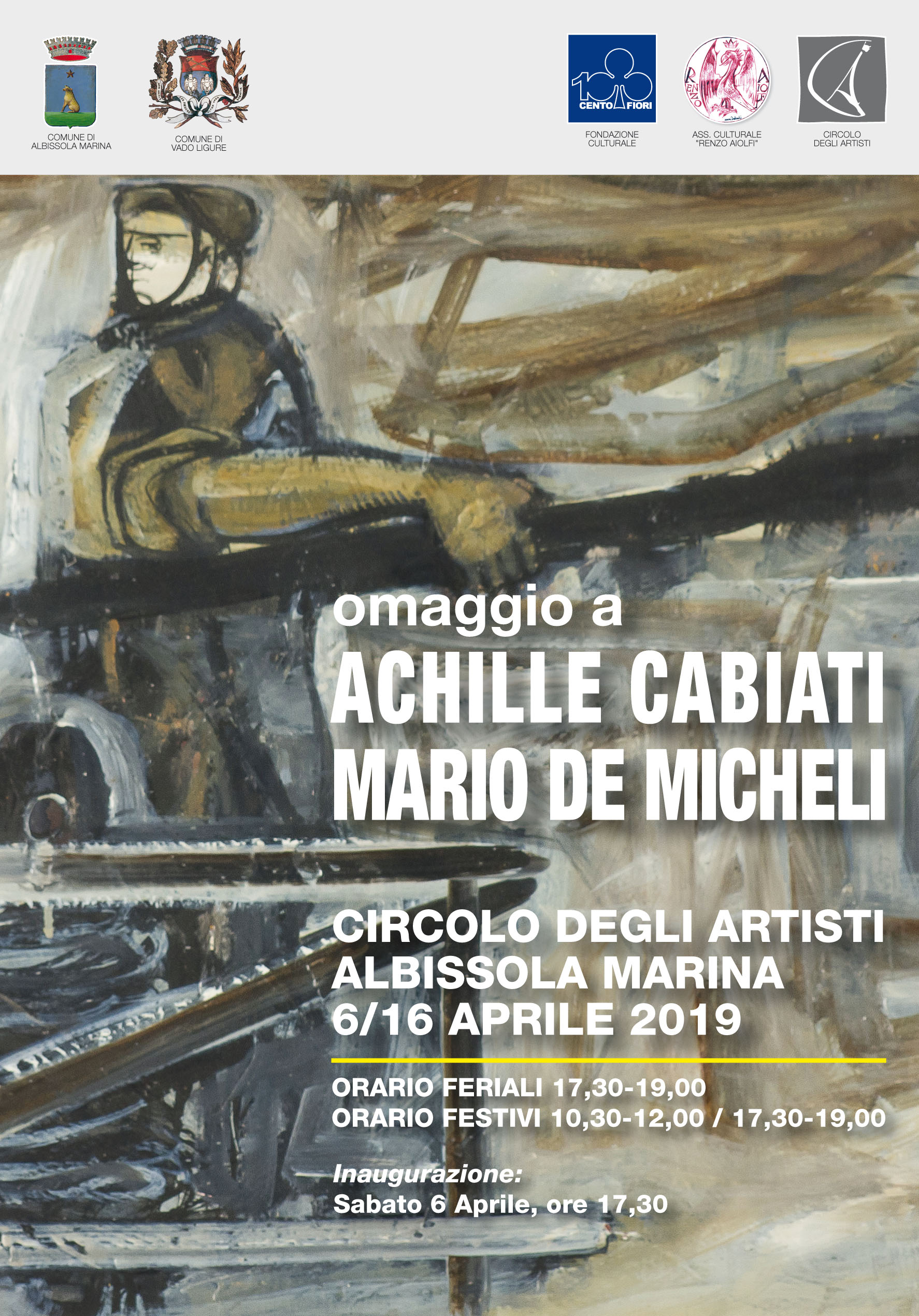 Albissola, il Circolo degli Artisti ricorda Cabiati e De Micheli - 104 News
