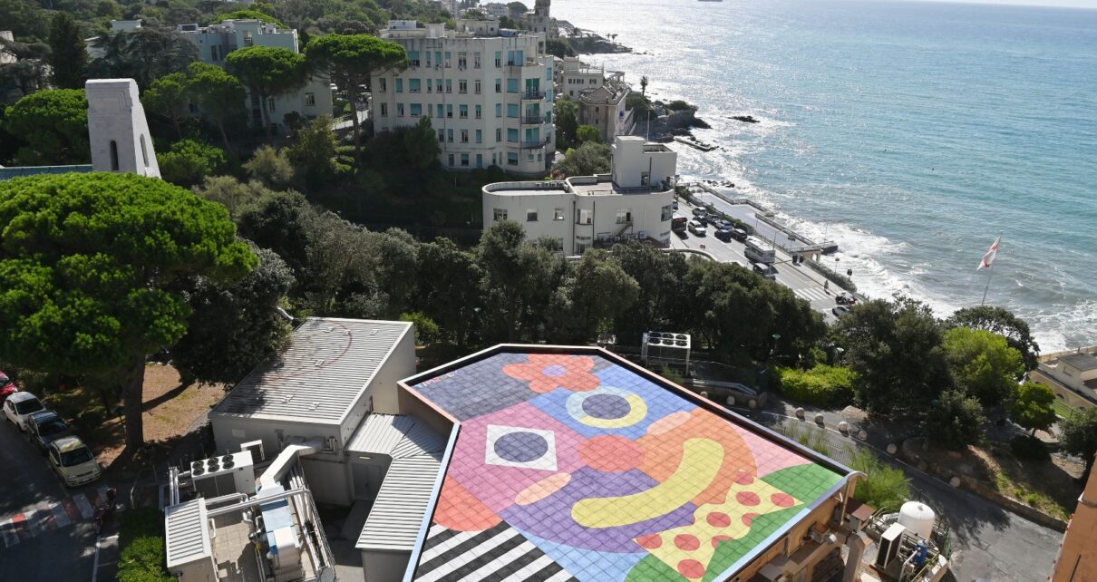 Genova, completati i murales del progetto "Gaslini art project" - 104 News