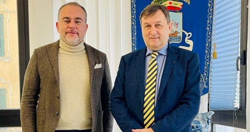 Savona, il presidente della Provincia Olivieri ha incontrato il nuovo ...