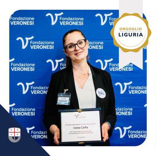 Imperia, Irene Caffa è tra le ricercatrici premiate con il "Fondazione ...