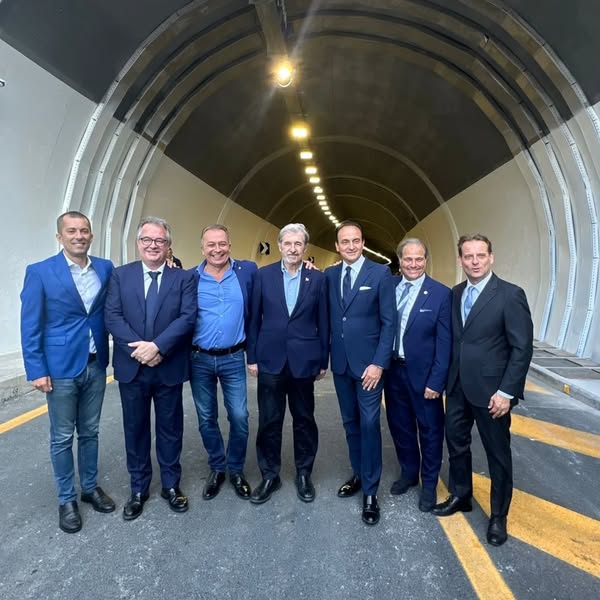Inaugurato il tunnel del Col di Tenda - 104 News